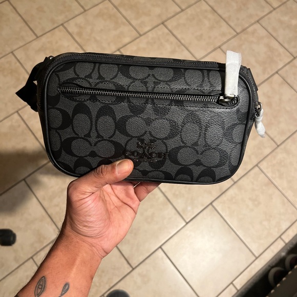 Coach | Bags | Coach Black Mens Bag | Poshmark